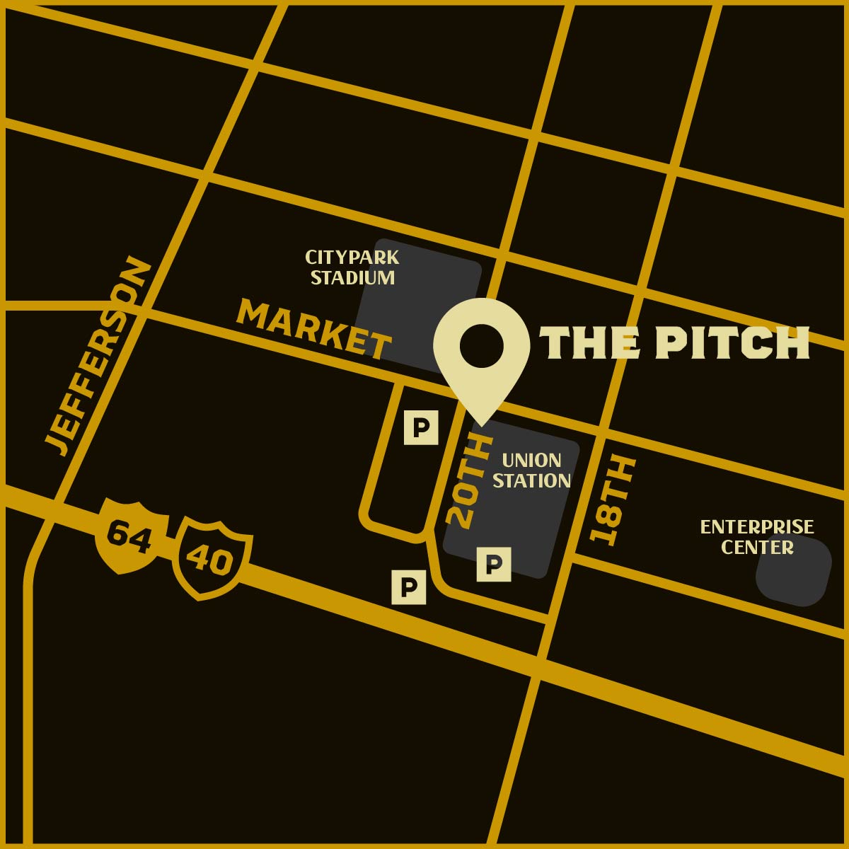 Lunch and Dinner| The Pitch | St. Louis, MO